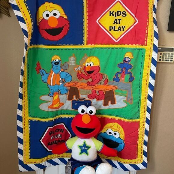 Fisher-Price | Toys | Sesame Street Elmo And Friends Blanketand 24 Inch ...